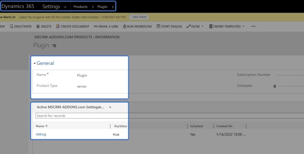 How to enable Dynamics 365 Plugin Tracing