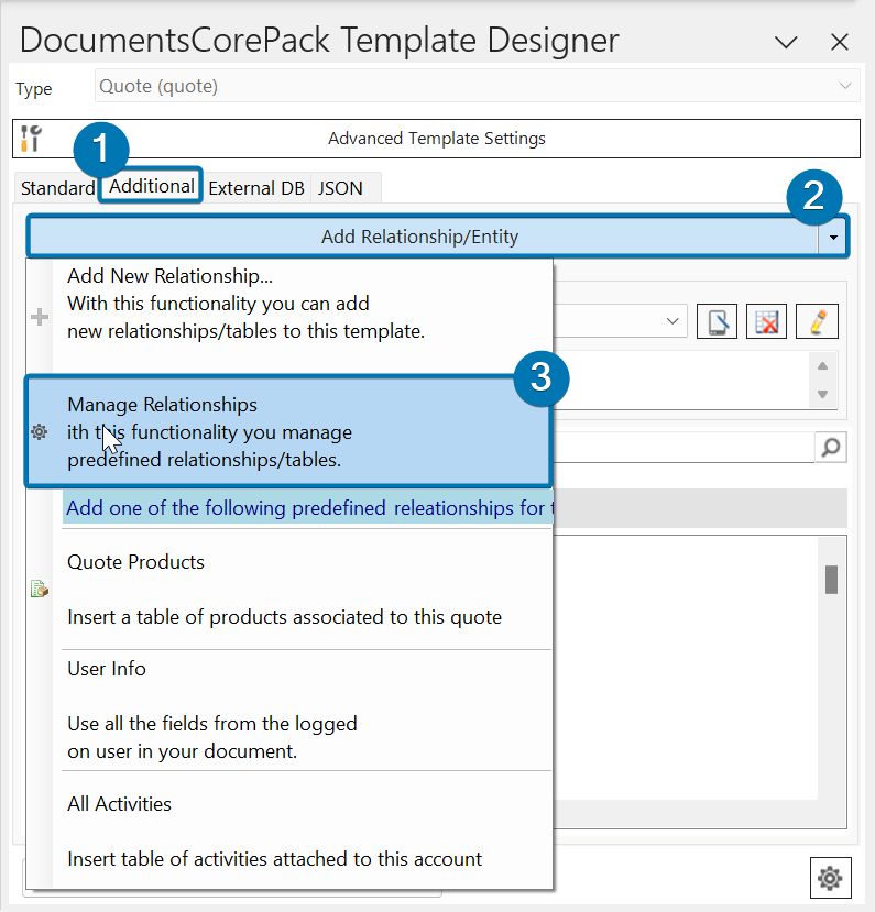 How to work with the Relationship Manager - mscrm-addons.com KnowledgeBase