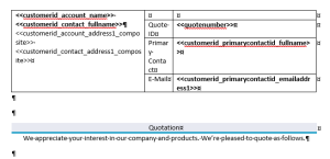 Step-by-Step: How to create a quote template