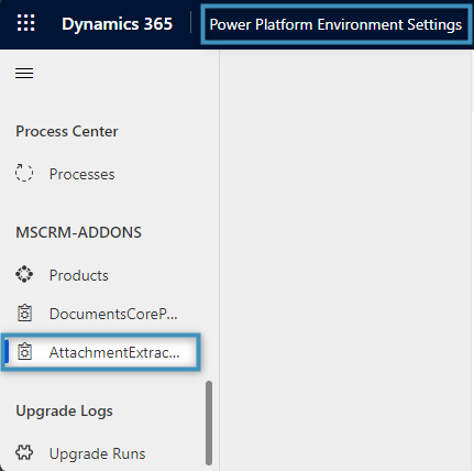 Application Access for Dynamics 365 (App Access) - AttachmentExtractor